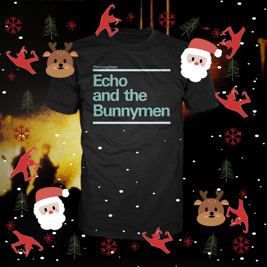 Official Echo & The Bunnymen Long Days T-Shirt.